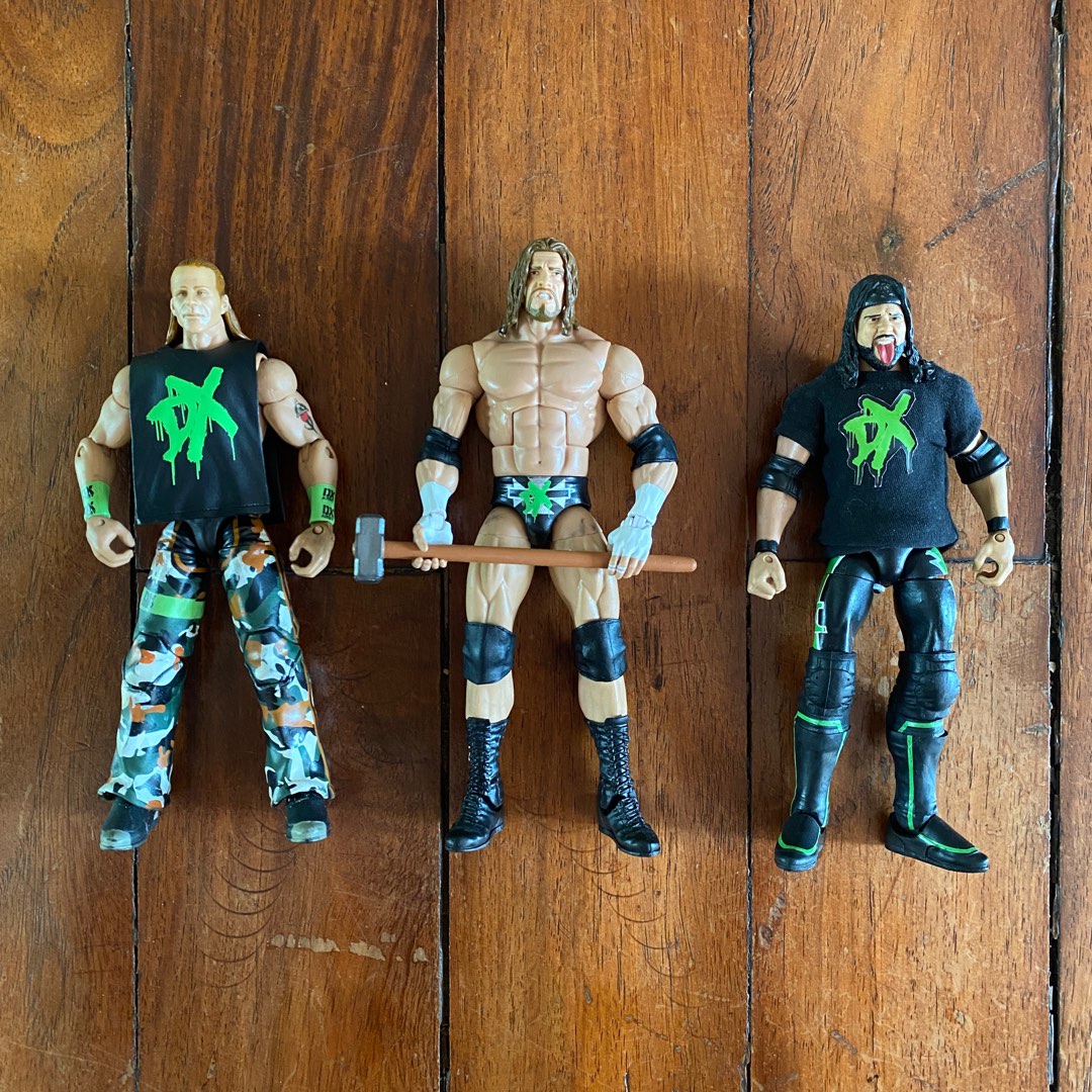 WWE elite dx set, Hobbies & Toys, Toys & Games on Carousell