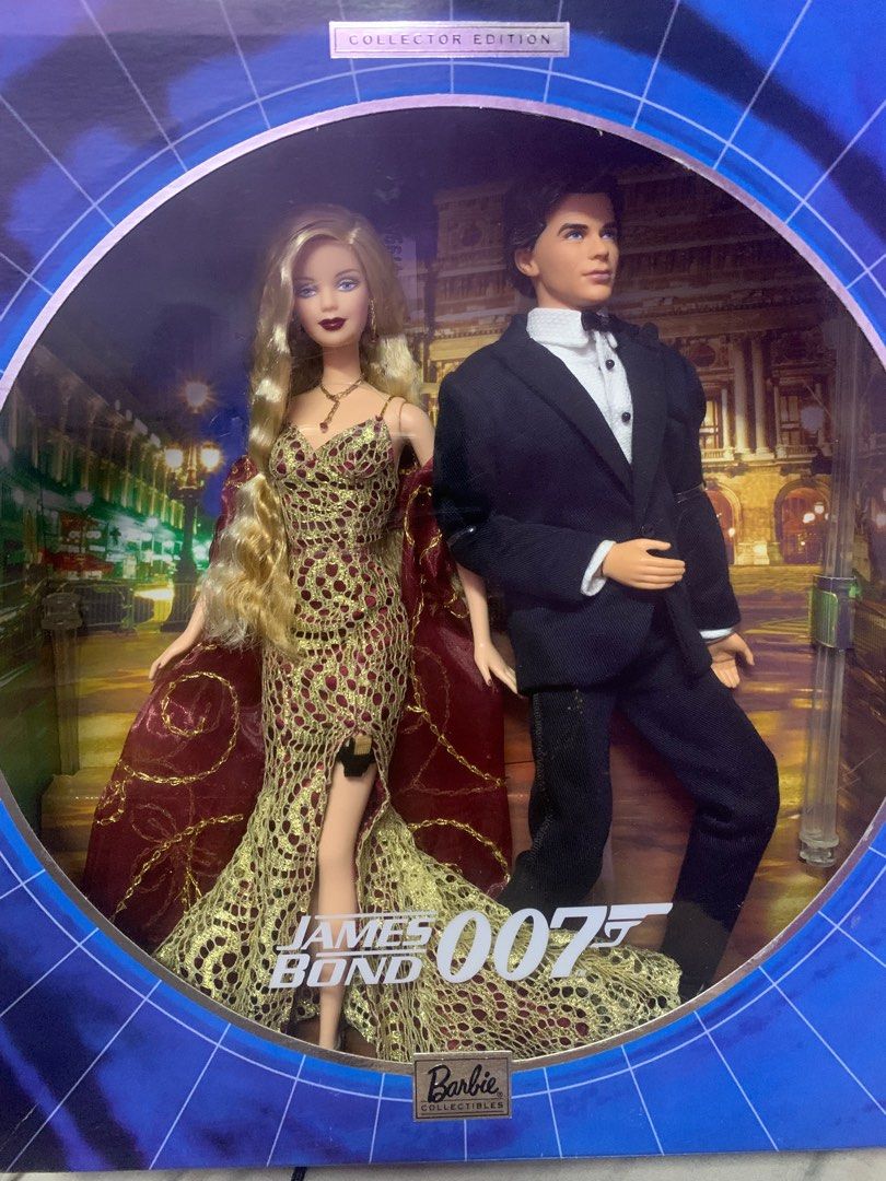 2002 Barbie and Ken As James Bond 007 Collector's Edition Set, Hobbies ...