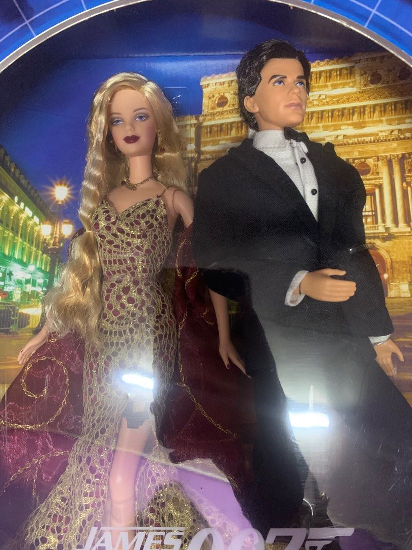 2002 Barbie and Ken As James Bond 007 Collector's Edition Set, Hobbies ...