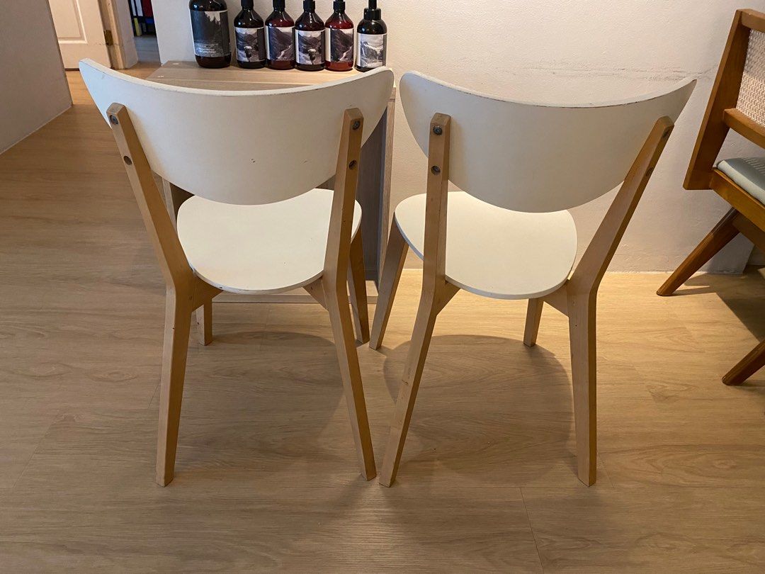 *LAST PIECE!* NORDMYRA IKEA Stacking Dining Chairs , Furniture & Home ...