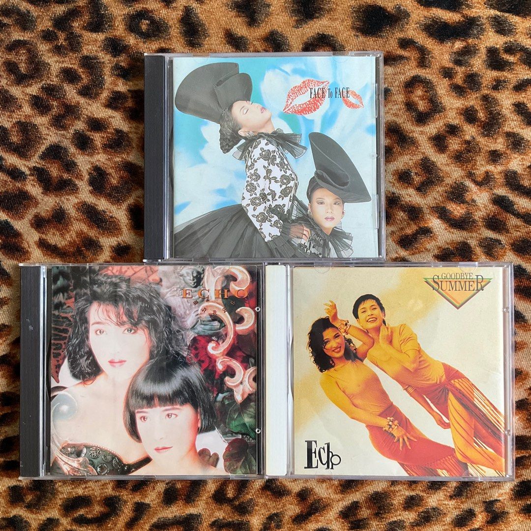 [$650全走] FACE To FACE & ECHO 香港經典女子組合專輯 CD 共三隻 日本東芝版及美國早期版 no ifpi, 興趣及 ...