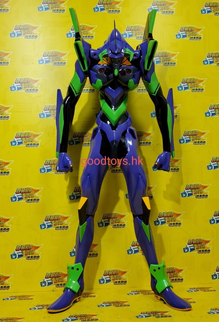 中古已開封 KAIYODO MSA 003 EVANGELION EVA MEGA SOFUBI 海洋堂 50CM 初號機 大膠, 興趣及遊戲, 玩具 & 遊戲類 - Carousell