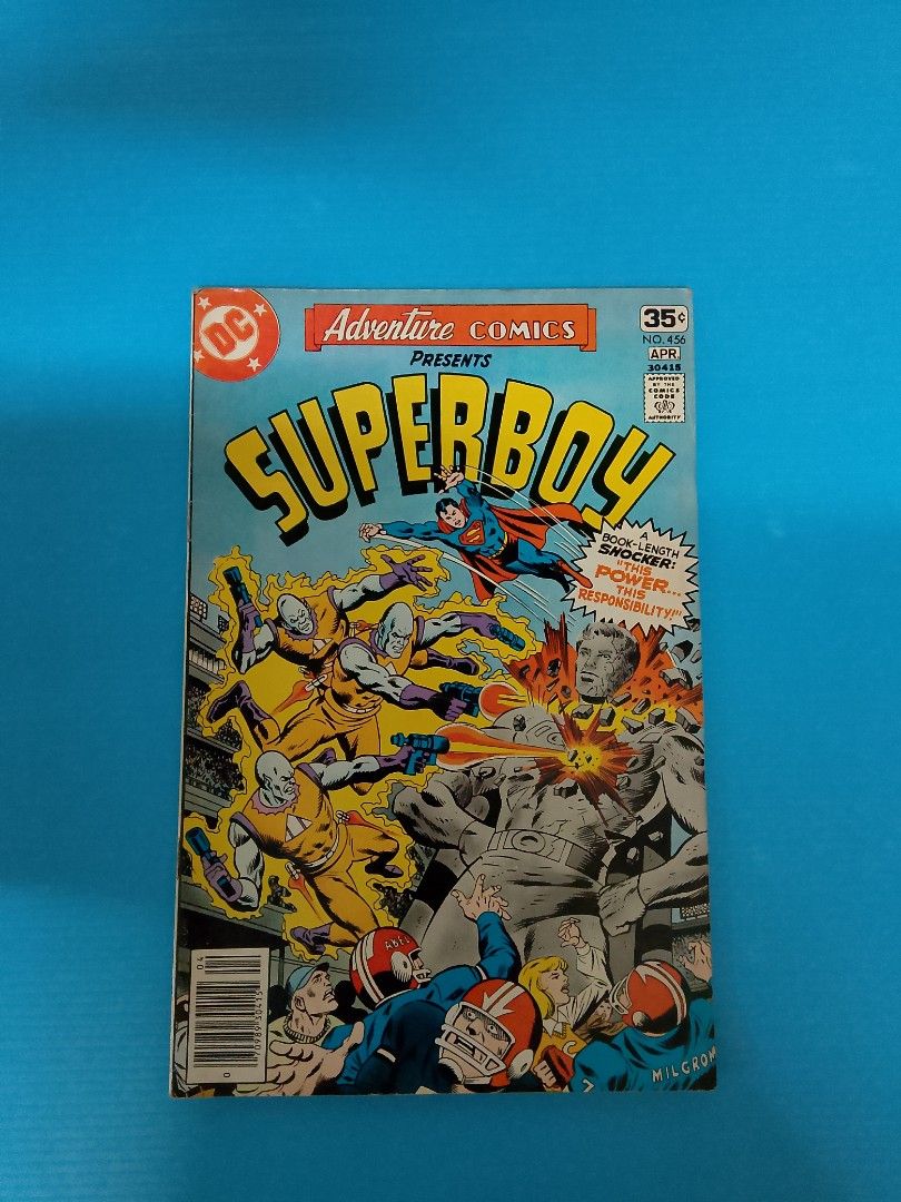 Adventures Comics #456 ( Al Milgrom - Cover Art ) DC BRONZE Age Comics ...