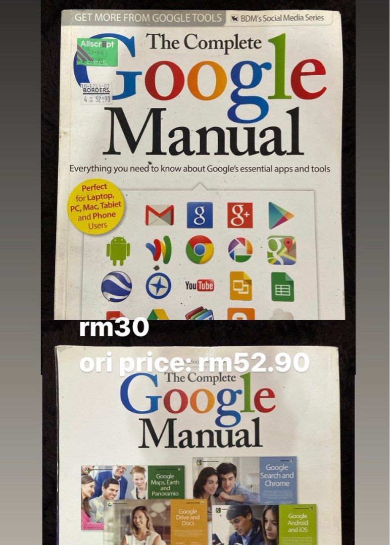 assorted books & manual/ guide |google, computer science, IT ...