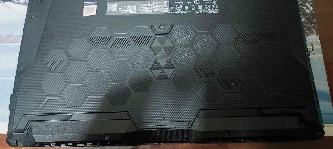 asus tuf gaming laptop 2020 with box and manuals comes with it ...