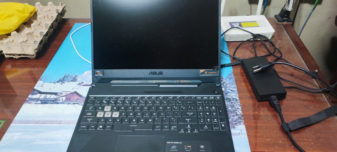 asus tuf gaming laptop 2020 with box and manuals comes with it ...