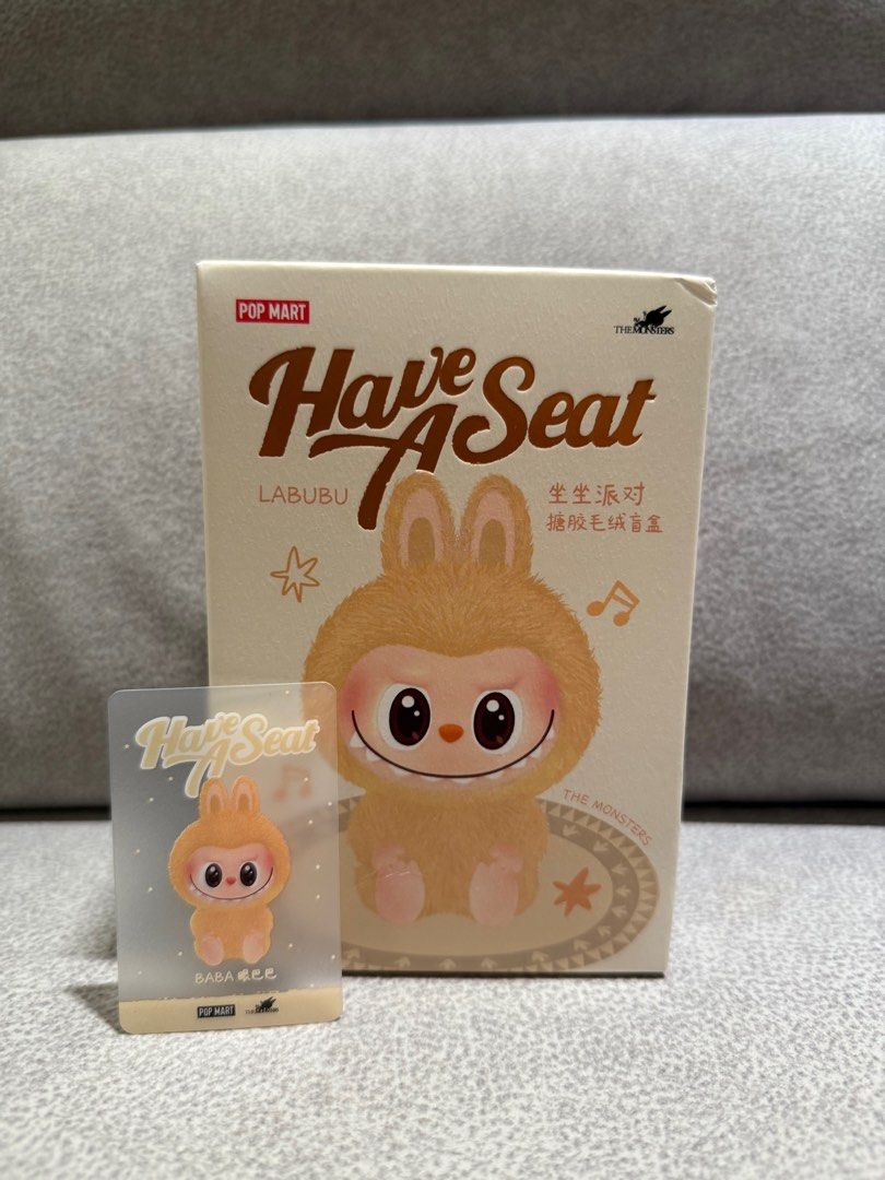 Baba - Popmart Labubu V2, Hobbies & Toys, Toys & Games on Carousell