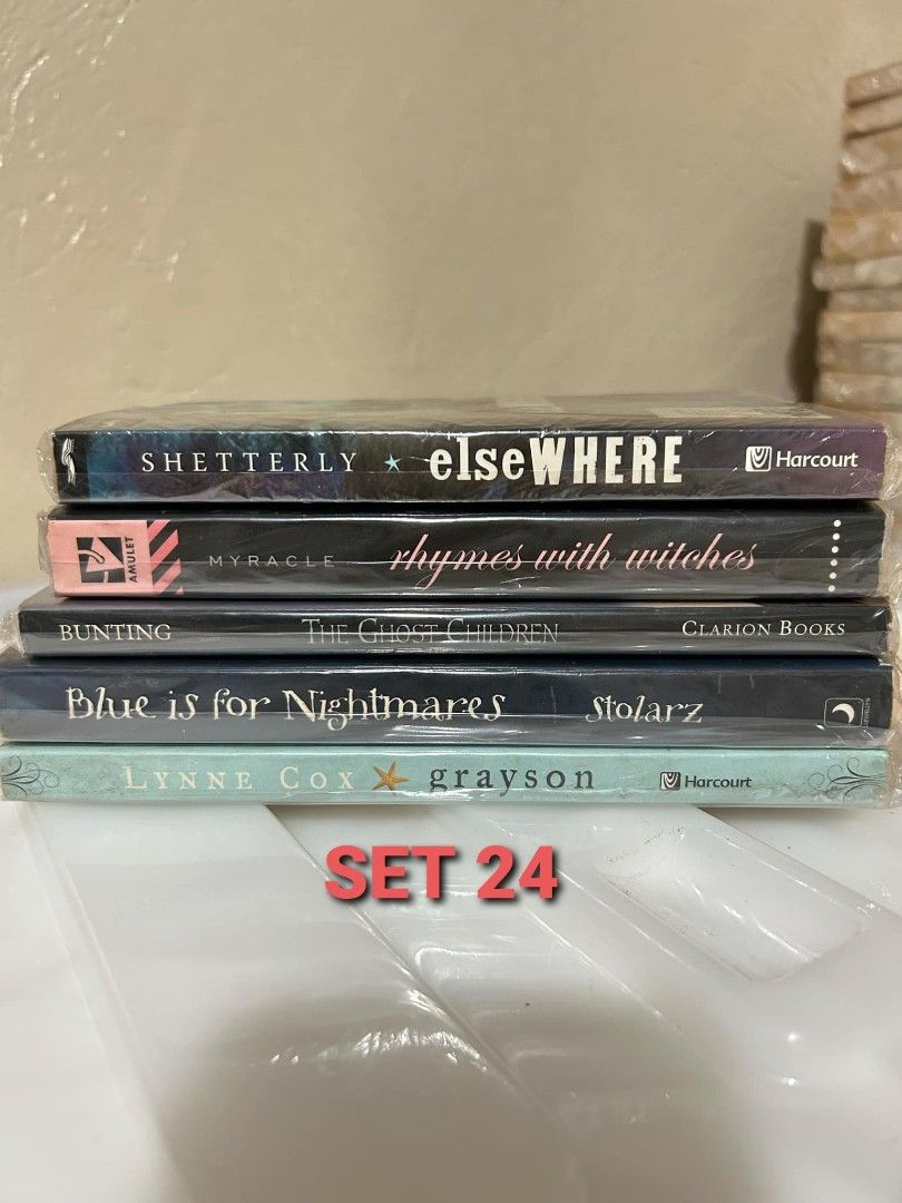 Book Collection Set 24: Grayson_Blue is for Nightmares_The Ghost ...