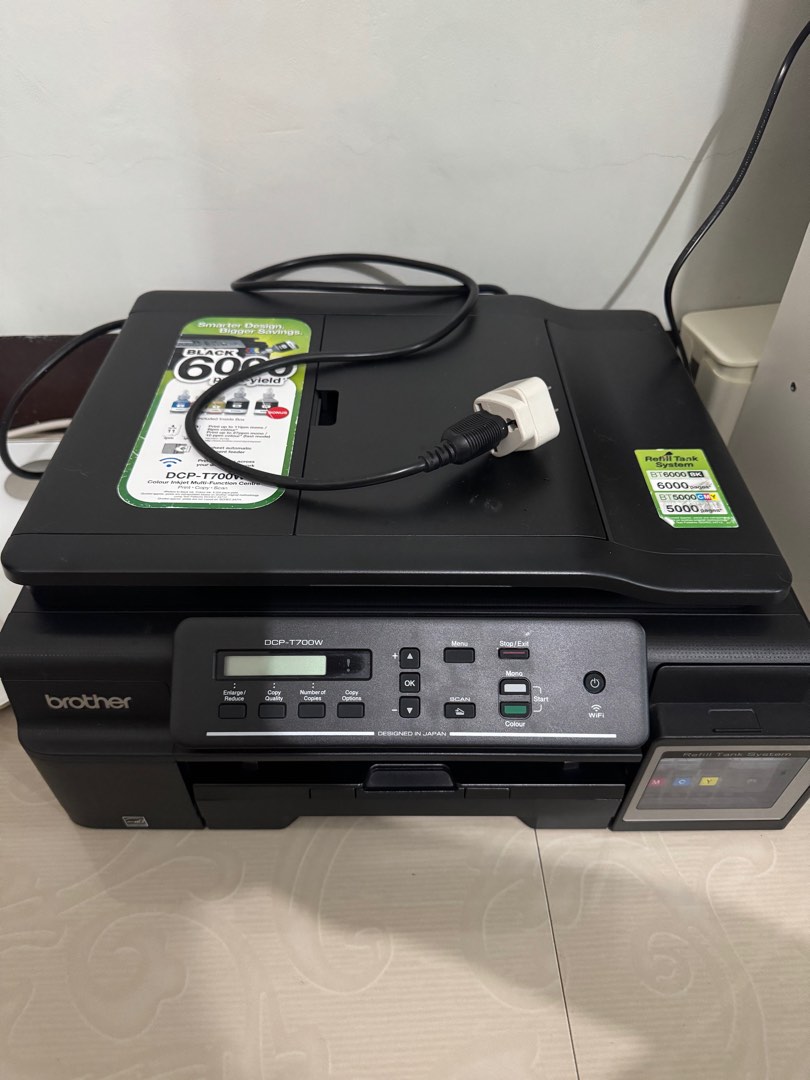 Brother DCP 1700W (Clean Unable 8F Error), Computers & Tech, Printers ...