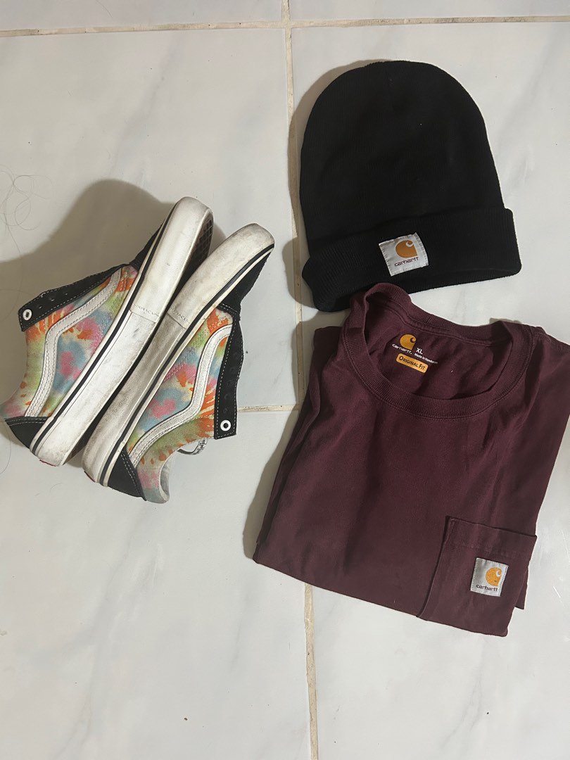 CARHARTT X STA CRUZ VANS, Men's Fashion, Activewear on Carousell