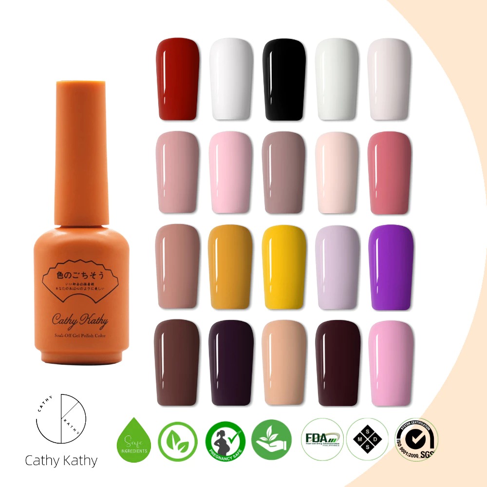 Cathy Kathy Tokyo Collection Japanese UV Color Coat Organic Gel Polish ...