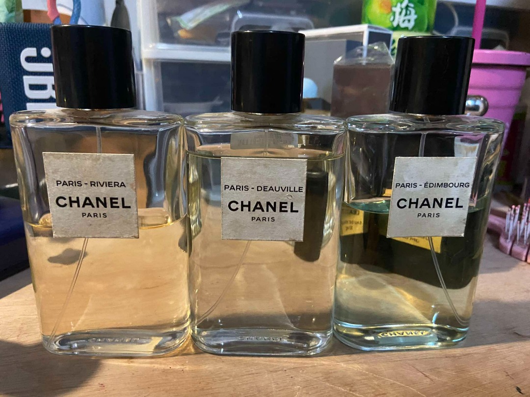 CHANEL PERFUME SET OF 3 , Beauty & Personal Care, Fragrance ...