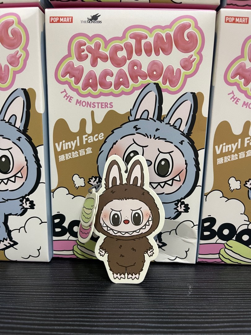 CHESTNUT COCOA (SECRET) Labubu V1 MACARON, Hobbies & Toys, Toys & Games ...