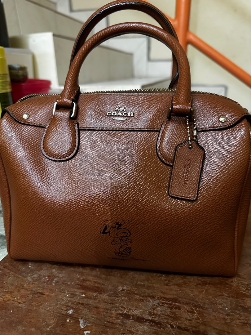 coach x peanuts mini bennet, Women's Fashion, Bags & Wallets, Cross ...