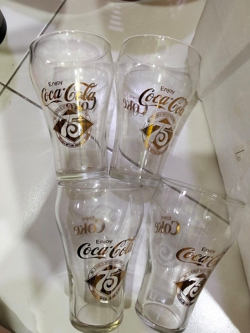 Coca cola coke glass, Everything Else, Others on Carousell