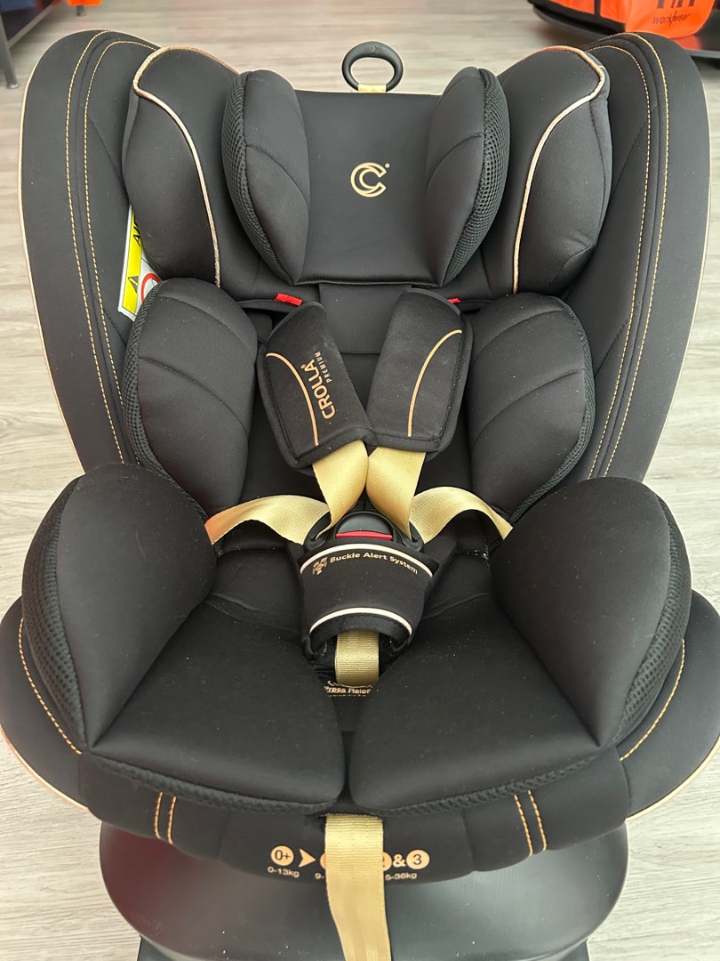 Crolla Nex360 R129 Gold Carseat, Babies & Kids, Going Out, Car Seats on ...