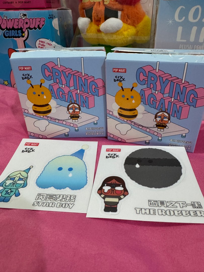 CryBaby Crying Again Badge, Hobbies & Toys, Toys & Games on Carousell