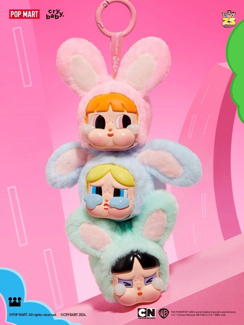 CryBaby x PPG Vinyl Face Plush, Hobbies & Toys, Toys & Games on Carousell