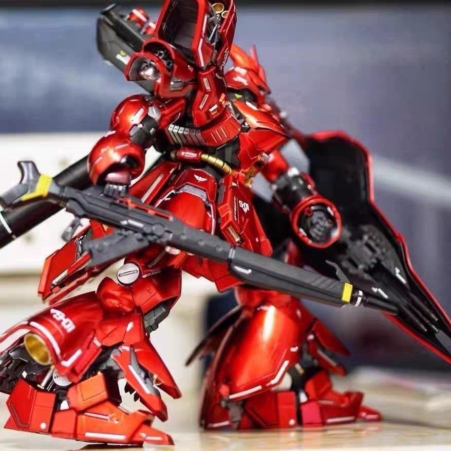Daban 6631s MG Sazabi 1/100 Electronic coating, Hobbies & Toys, Toys ...