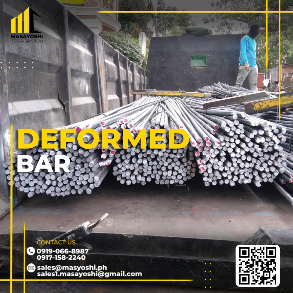 Deformed Bar | Deformed Bar Grade 33 8mm x 6meters | Steel | Corrugated ...