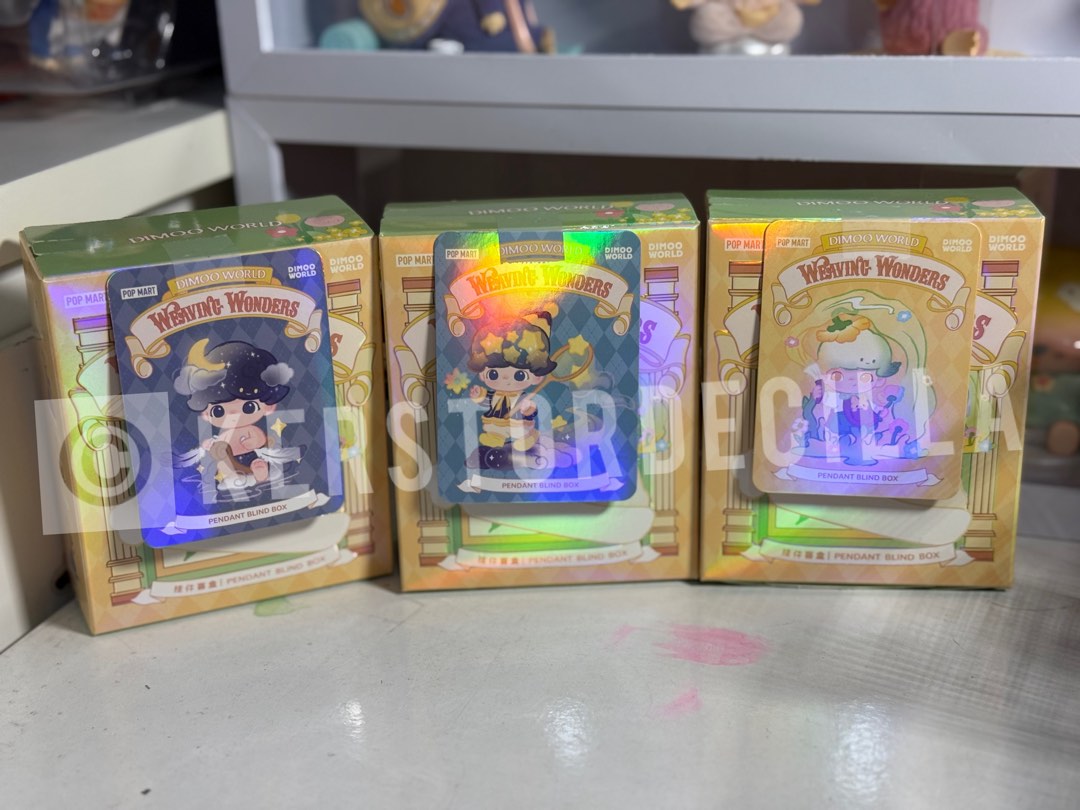 Dimoo Weaving Wonders Pendant, Hobbies & Toys, Toys & Games on Carousell