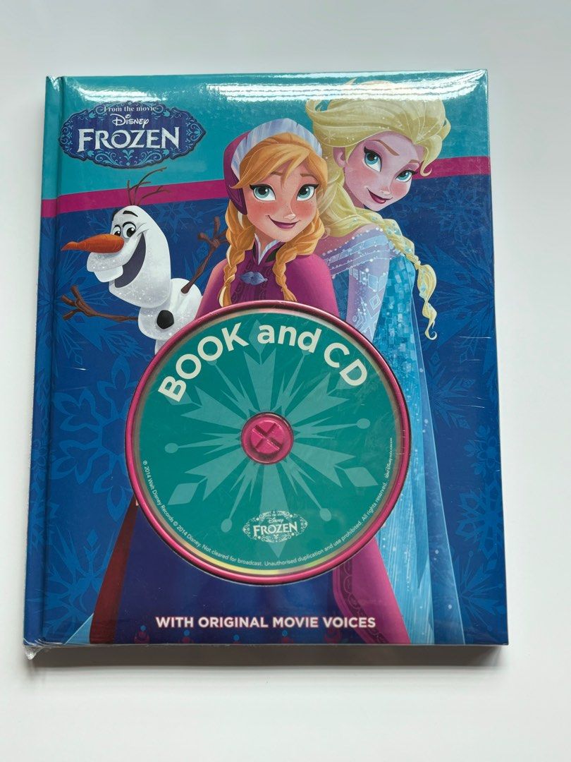 Original Disney Frozen Elsa (Hardcover) Book & CD (Read-Along with ...