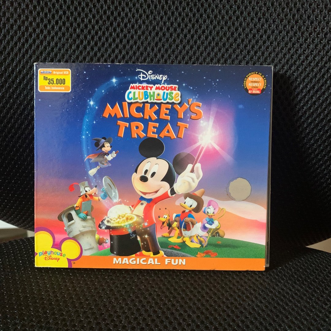 Disney Mickey Mouse Clubhouse Mickey’s Treat Magical Fun DVD Original ...