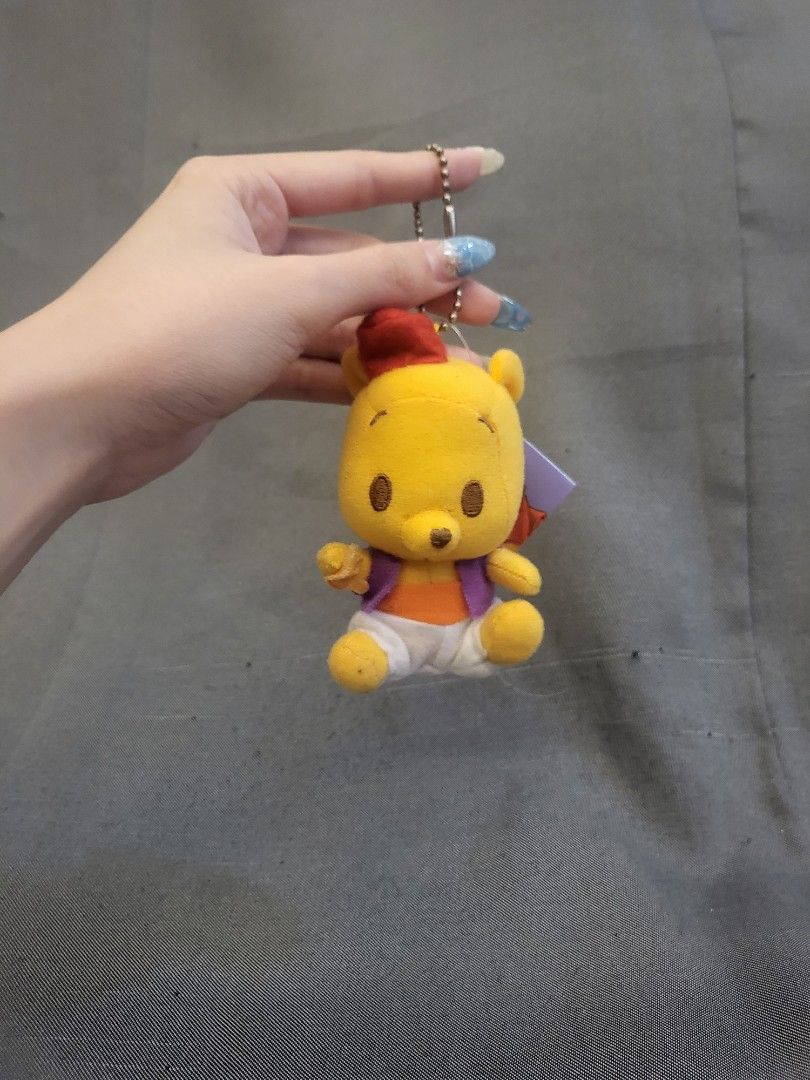 Disney Pooh Aladdin Plushie Keychain, Hobbies & Toys, Toys & Games on ...
