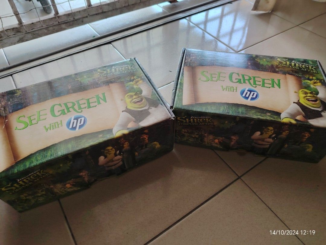 1 box DreamWorks Shrek Forever See Green With HP Sets Gift Box, Hobbies ...