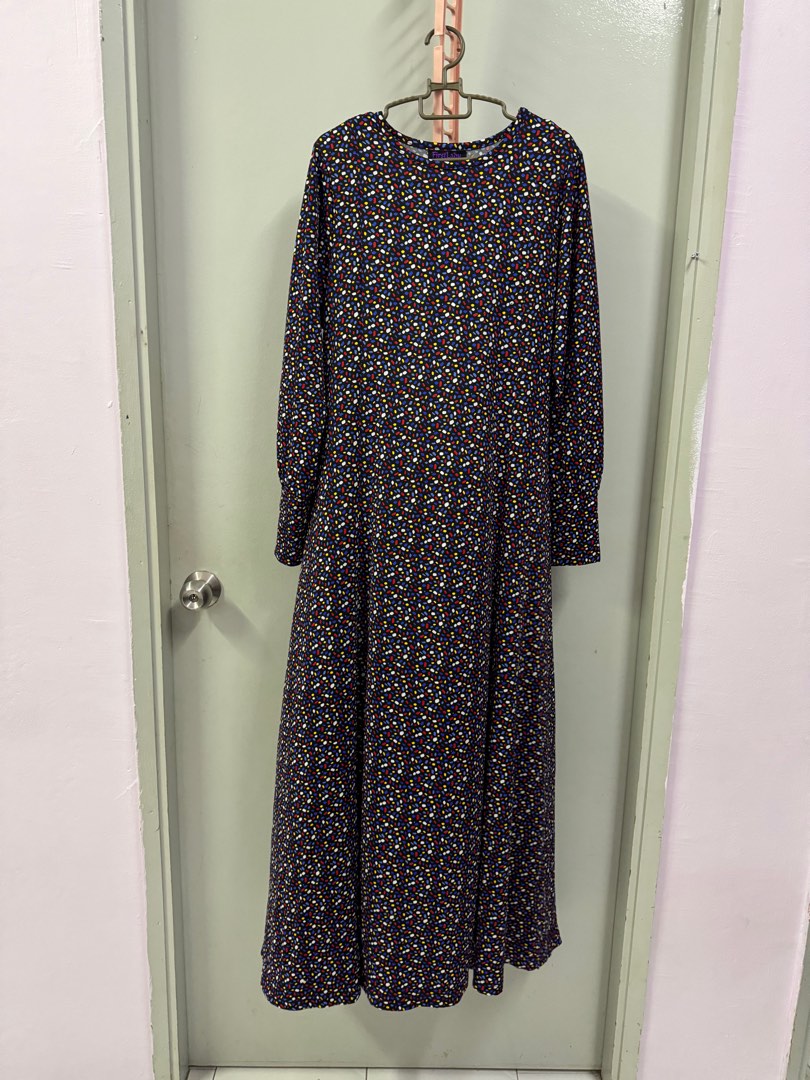 Dress/Jubah First Lady Saiz S, Women's Fashion, Muslimah Fashion ...