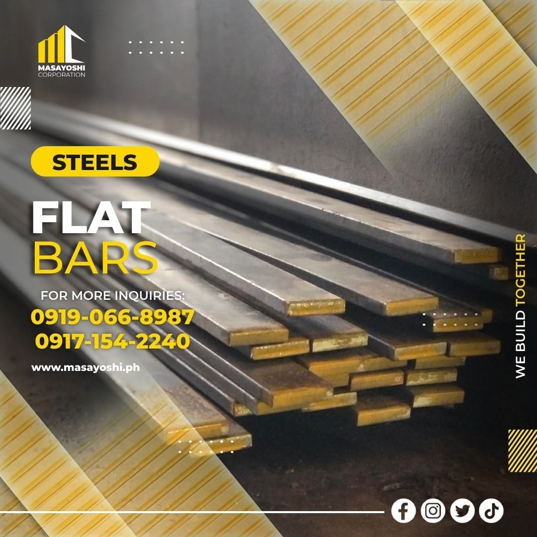 Flat Bar 3/16 X 1/2 , Flat Metal, Construction Material, Flat Metal Bar ...