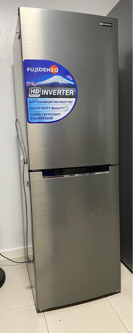Fujidenso Inverter fridge and freezer, TV & Home Appliances, Kitchen ...