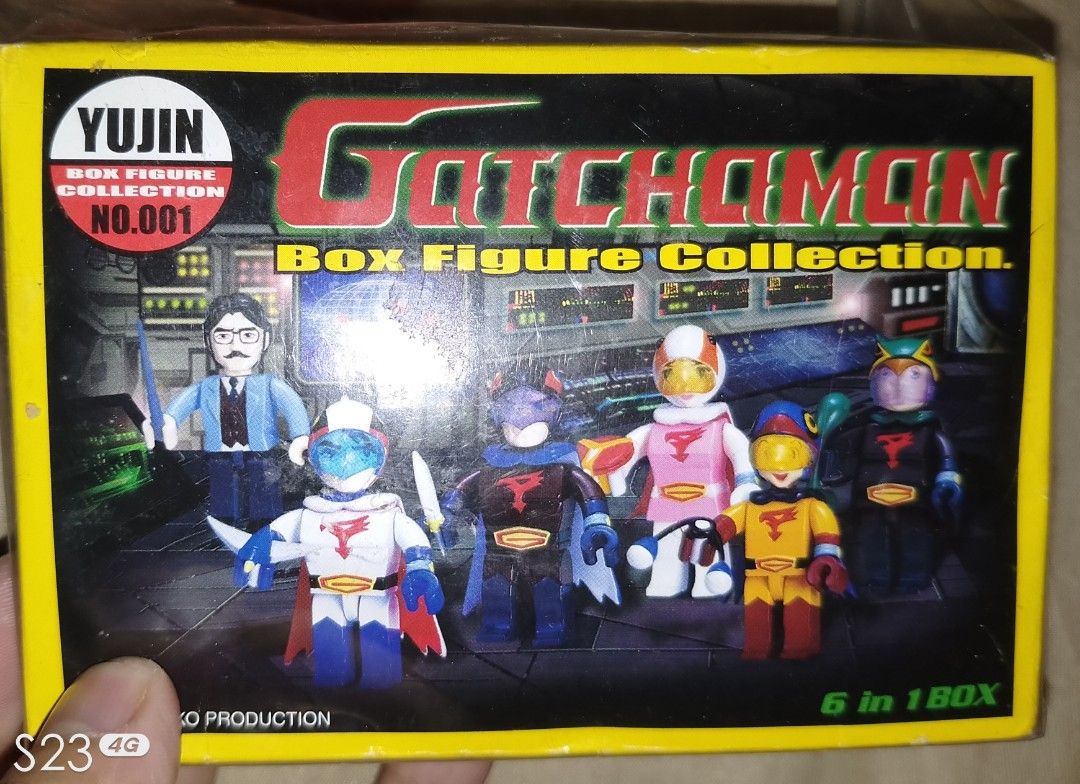 GATCHAMAN BLOCK BOX FIGURE COLLECTION SET, Hobbies & Toys, Toys & Games ...