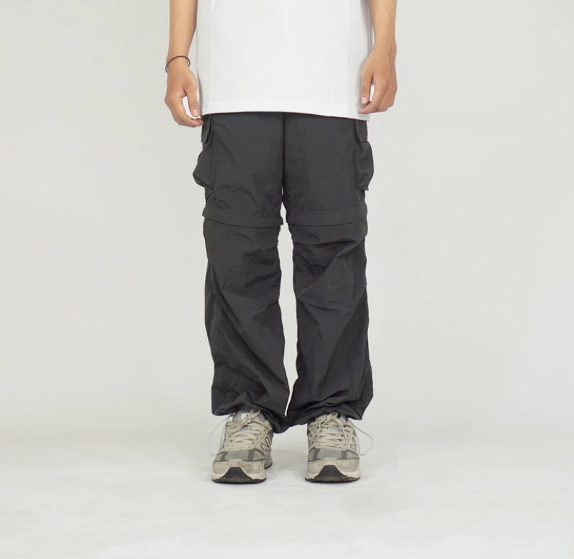 Grootbaar Parachute Connecting Cargo Pants, Men's Fashion, Bottoms ...