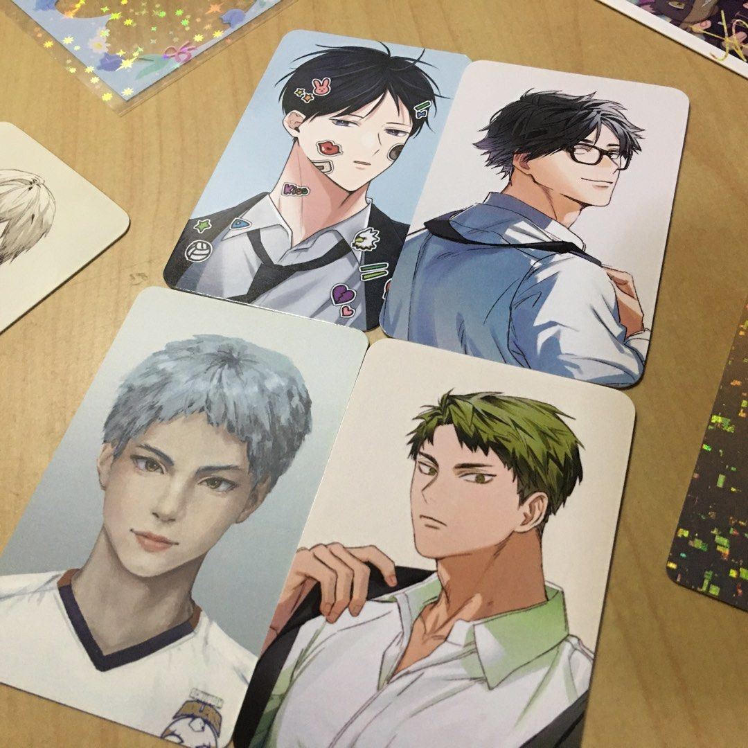 haikyuu kageyama akaashi hoshiumi ushijima photocards, Hobbies & Toys ...