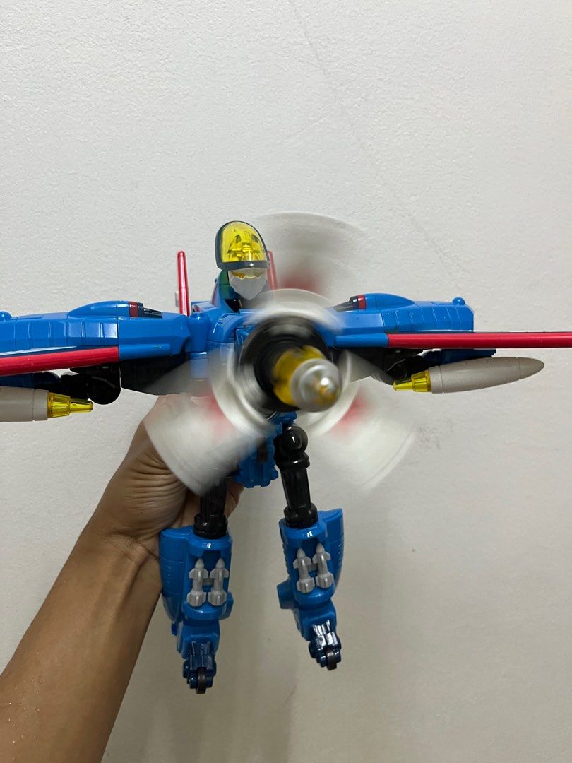 Hello Carbot STARPINNER Transforming Robot Jet-plane Action Figure Toy ...