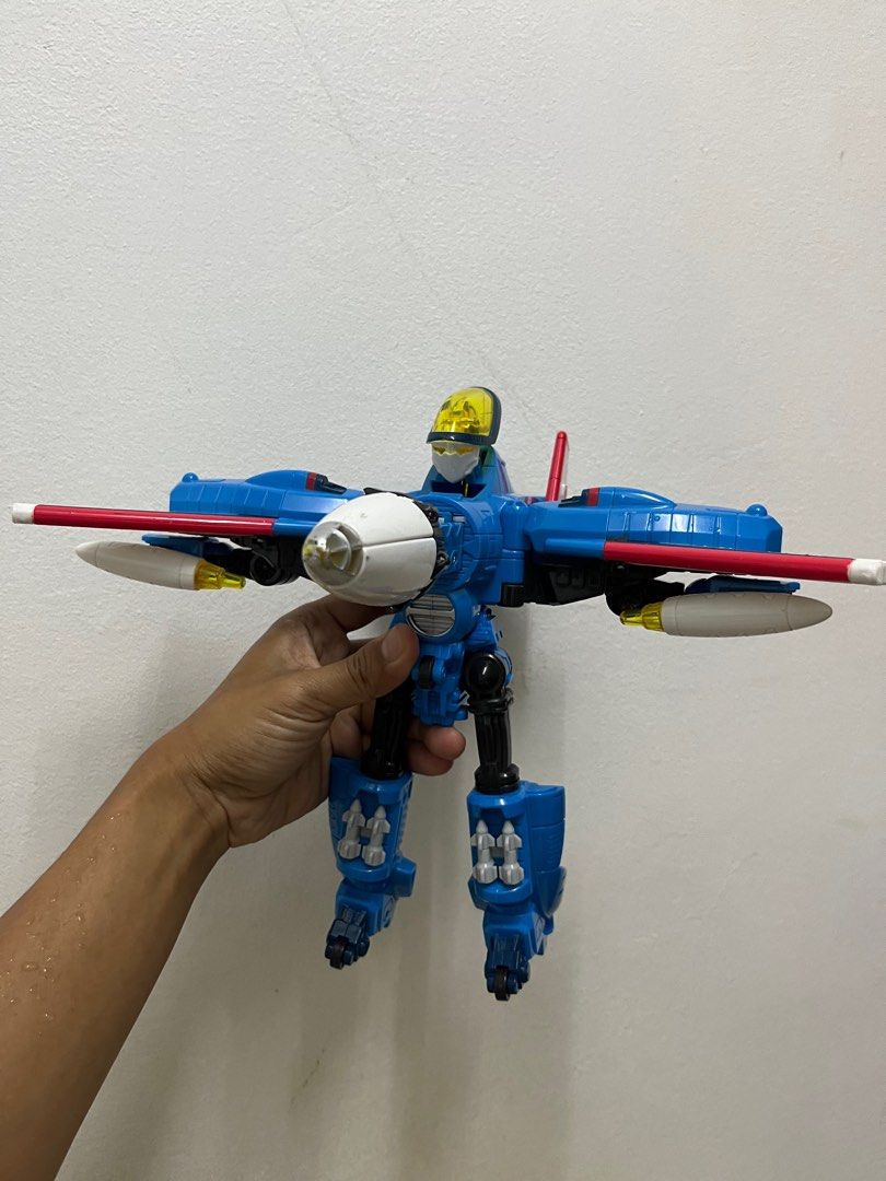 Hello Carbot STARPINNER Transforming Robot Jet-plane Action Figure Toy ...