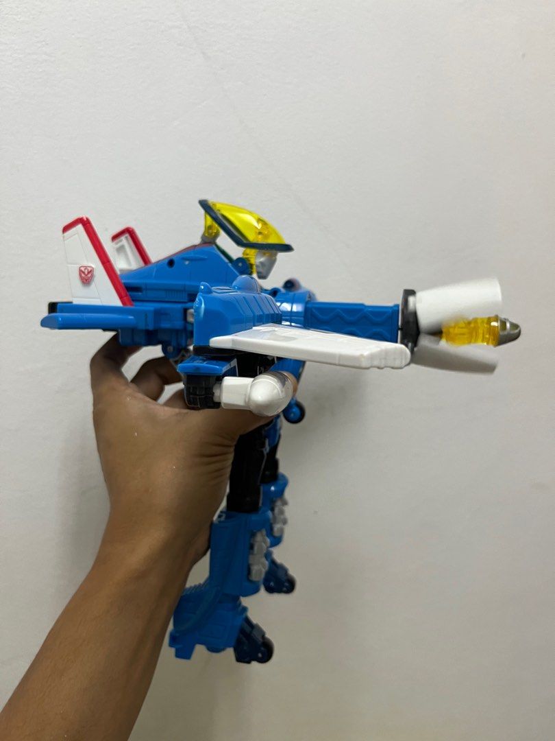 Hello Carbot STARPINNER Transforming Robot Jet-plane Action Figure Toy ...