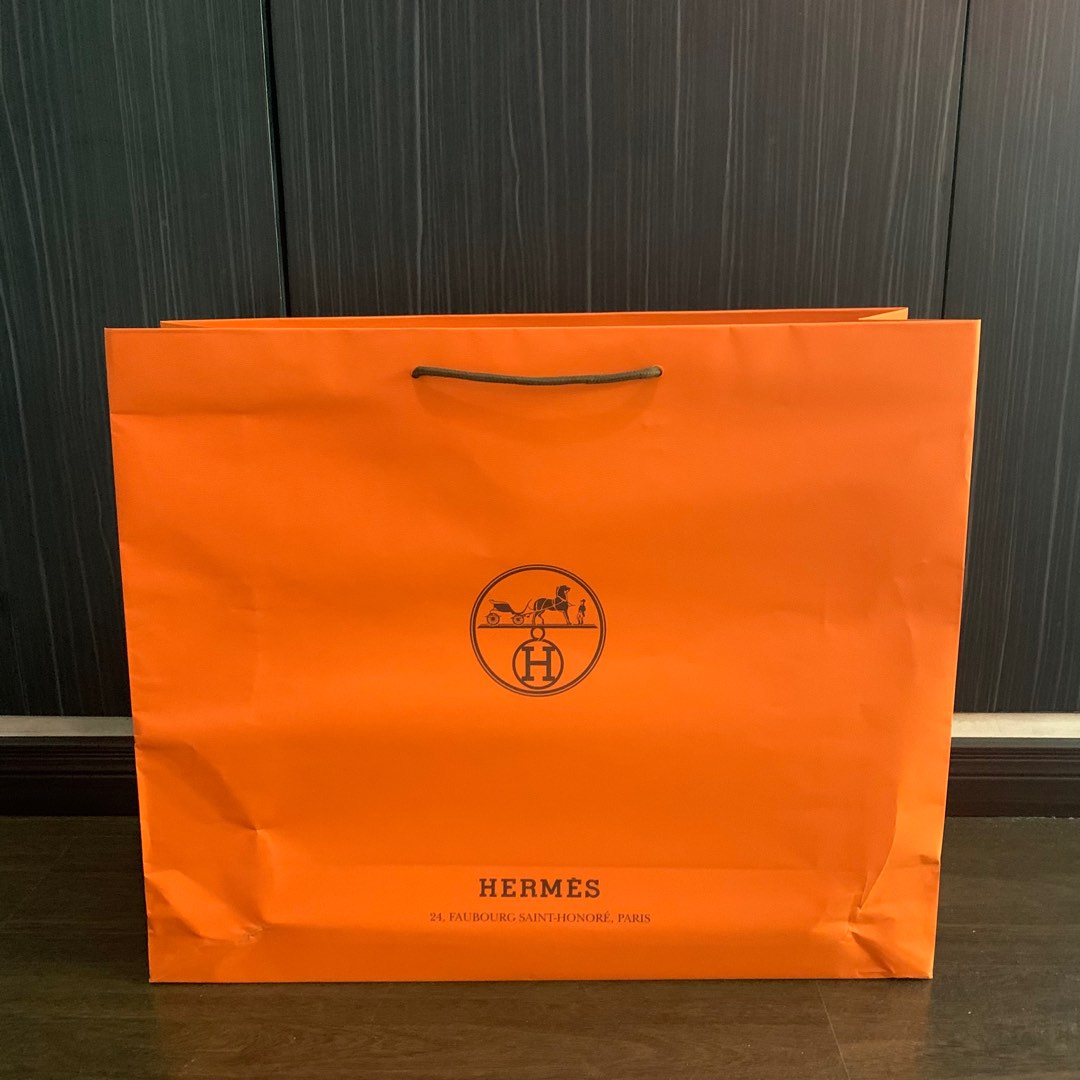 Hermes XL Size Paperbag, Luxury, Accessories on Carousell