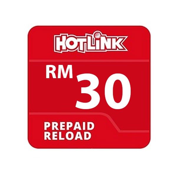 Hotlink RM 30 Prepaid Reload, Tickets & Vouchers, Store Credits on ...