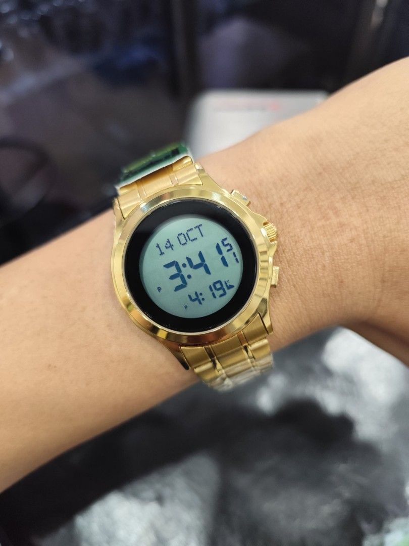 JAM KIBLAT PRAYER ALARM SUBMARINE WATCH, Men's Fashion, Watches ...