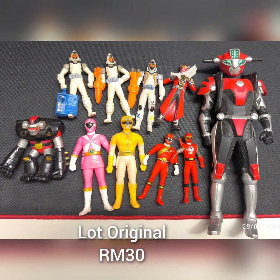 Kamen Rider Super Sentai Lot, Hobbies & Toys, Toys & Games on Carousell