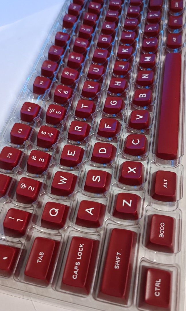 Keycaps Red Dragon SA Profile Double Shot PBT ., Computers & Tech ...