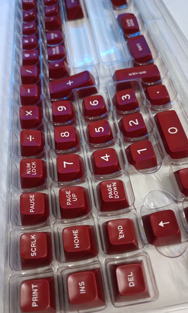 Keycaps Red Dragon SA Profile Double Shot PBT ., Computers & Tech ...