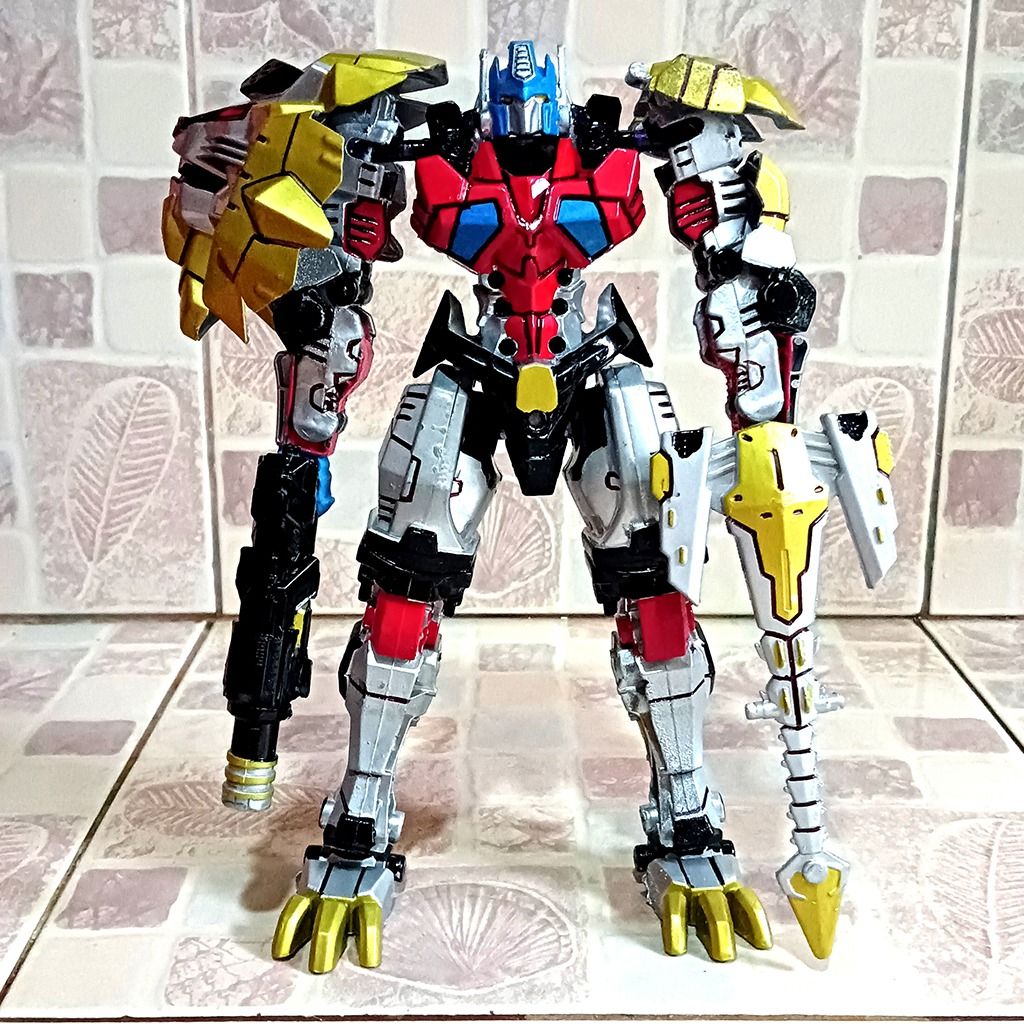 KO BEAST WARS II LIO CONVOY LEO PRIME PERFECT EFFECT LEONIDAS ...