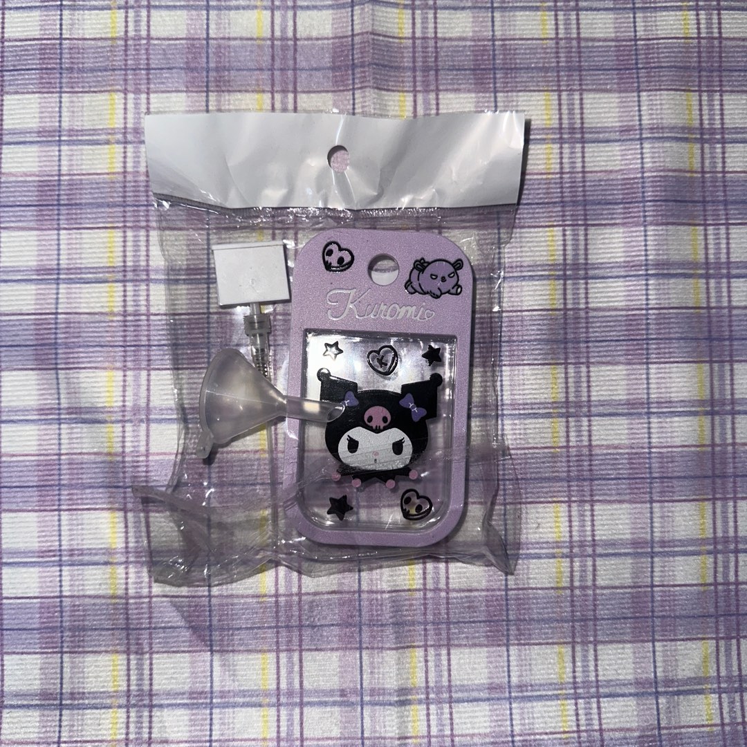 kuromi hand sanitizer spray bottle, Beauty & Personal Care, Sanitisers ...