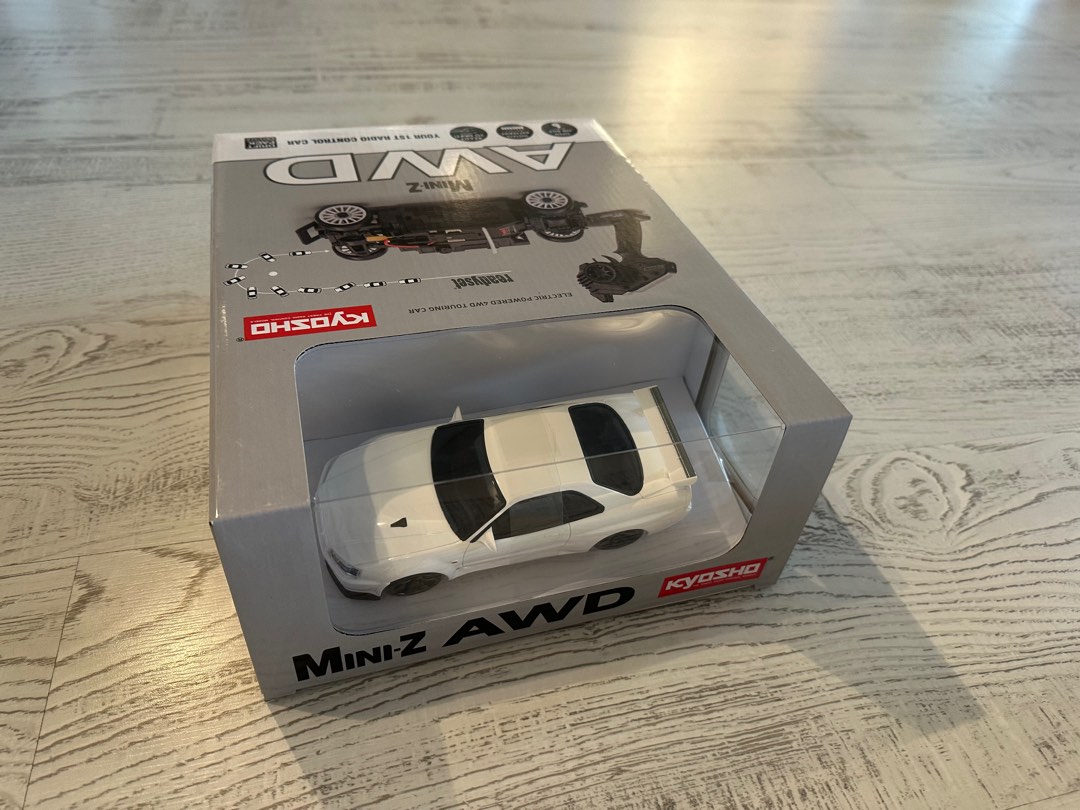Kyosho Mini Z Awd Ma020 Readyset Honda Civic Type R, Nissan R34 Skyline ...