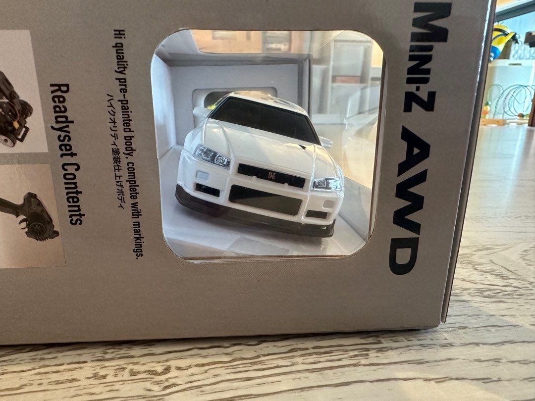 Kyosho Mini Z Awd Ma020 Readyset Honda Civic Type R, Nissan R34 Skyline ...