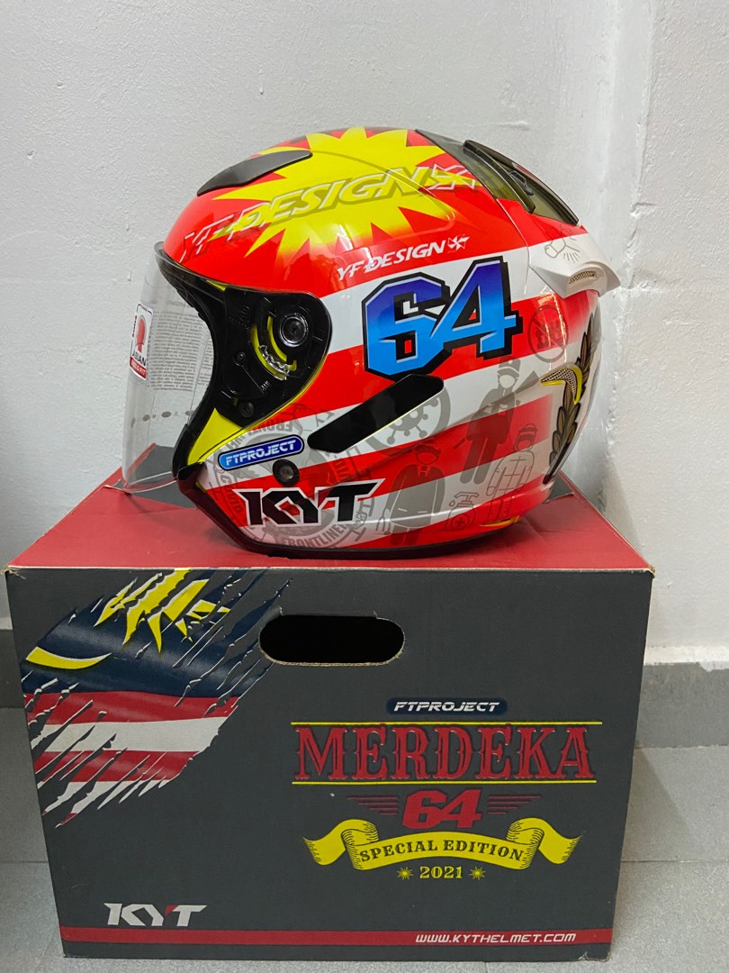 kyt helmet merdeka 64, Motorbikes on Carousell