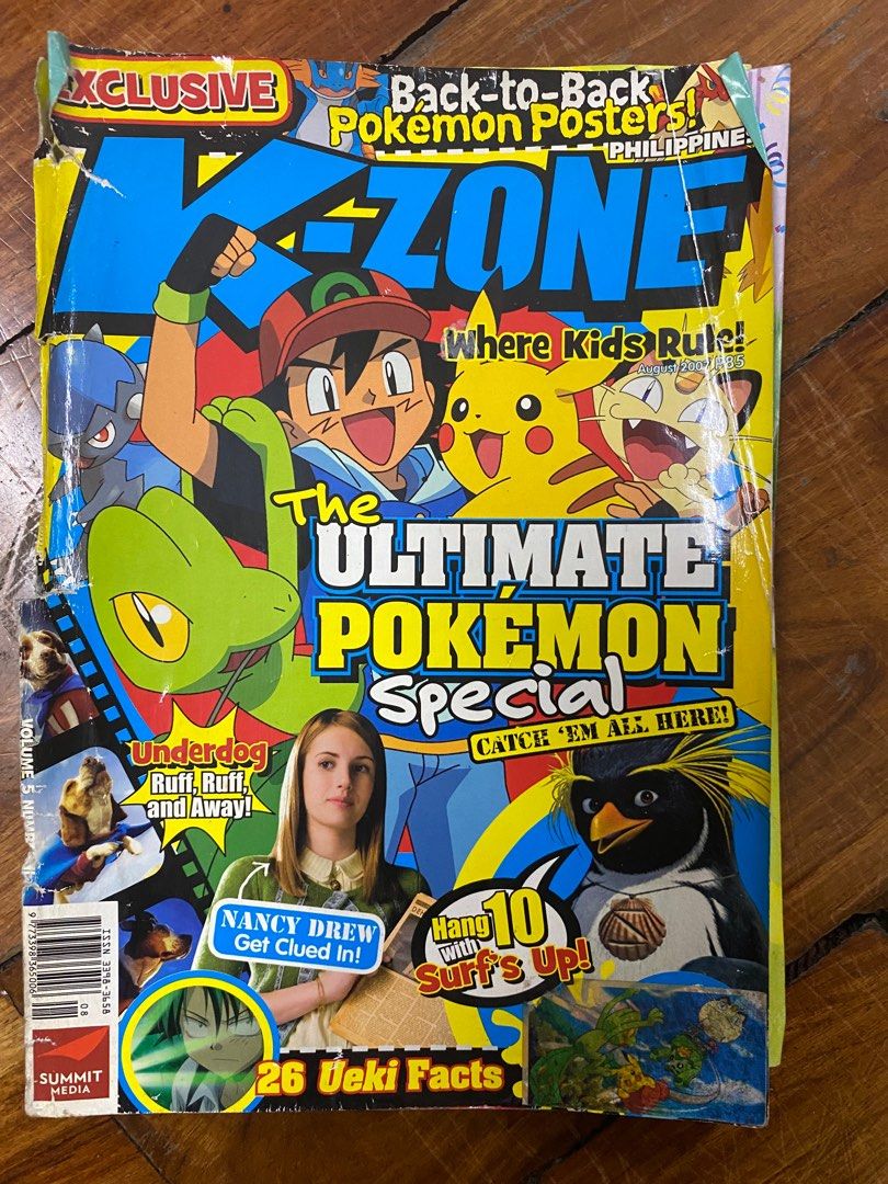 K-Zone Vintage August 2007 Magazine w Foldabots Preloved The Ultimate ...